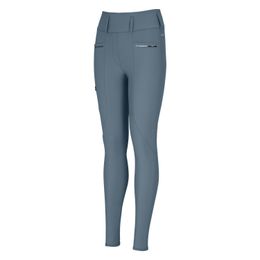 Pikeur Athleisure Ges&auml;&szlig;einsatz-Reithose Grip ash blue Damen 170