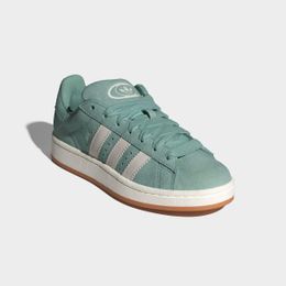 Sneaker adidas originals "CAMPUS 00S", Damen, Gr. 37, gr&uuml;n (hazgrn, sanftes wei&szlig;, hazgrn), Leder, Schuhe Sneaker