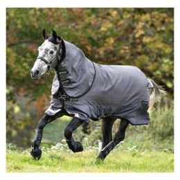 Horseware Outdoordecke AMIGO Bravo 12 Reflectech Plus Lite 100 g grau 165 cm