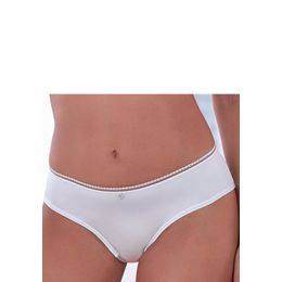 Panty s.Oliver "Elina", Damen, Gr. 44/46, creme, Microtouch, Obermaterial: 85% Polyamid, 15% Elasthan, Unterhosen Panty, mit dezentem Ringdetail vorne mittig