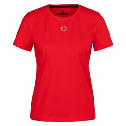 Black Forest Print T-Shirt red chilli Damen M