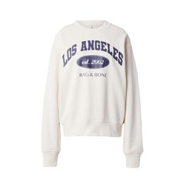 Rag & Bone Rag & Bone Sweatshirt 'LA COLLEGIATE' female White size S