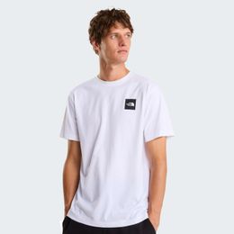 T-Shirt The North Face "M EVOLUTION BOX HALF DOME REGULAR SHORT SLEEVE TEE", Herren, Gr. XXL, tnf wei&szlig;, Obermaterial: 60% Baumwolle, 40% Polyester, regular fit normal, Rundhals, Shirts T-Shirt, Kurzarm, f&uuml;r Sportmode und Outdoormode, mit Rundhalsausschnitt
