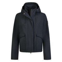 Pikeur Athleisure Softshelljacke mit Kapuze schwarz Damen 32