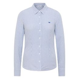 Mustang Bluse Style Allegheny blue stripe Damen 42