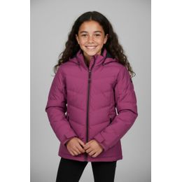 Steppjacke Killtec "KOW 220 GRLS QLTD JCKT", Kinder, Gr. 176, dunkel himbeere, Obermaterial: 100% Polyester. Futter: 100% Polyester. Wattierung: 100% Polyester, Jacken Steppjacke, f&uuml;r Jugendliche, wasserabweisend mit 10.000 mm Wassers&auml;ule