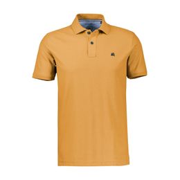 Poloshirt Lerros "Poloshirt mit COOL & DRY in GROSSEN GR&Ouml;SSEN", Herren, Gr. 4XL, dull peach, 60% Baumwolle, 40% Polyester, ohne Ausschnitt, Shirts, Trocknet schnell, angenehm k&uuml;hl, pflegeleicht