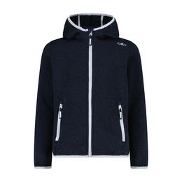 CMP M&auml;dchen Strickfleecejackeb.blau, sky b, Gr. 176, Strick, Obermaterial: 100% Polyester, Jacken, f&uuml;r Kinder, mit Kapuze, mit Rei&szlig;verschlusstaschen