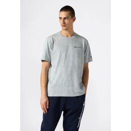T-Shirt Champion "ICONS CONTRAST SS Tee", Herren, Gr. XL (56/58), noxm, ns, Obermaterial: 100% Baumwolle, Rundhals, Shirts T-Shirt, sportlicher Schnitt, Kurzarm, f&uuml;r sportliche Aktivit&auml;ten