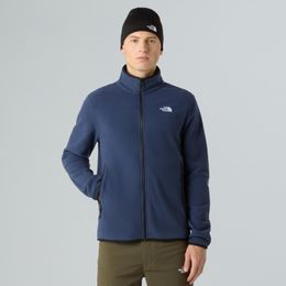 Fleecejacke The North Face "M GLACIER FLEECE JACKET", Herren, Gr. XXL, summit navy, Obermaterial: 100% Polyester, normal, Jacken Fleecejacke, f&uuml;r Outdoor-Aktivit&auml;ten, atmungsaktiv, w&auml;rmeisolierend
