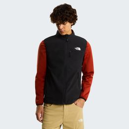 Softshellweste The North Face "M NIMBLE VEST 2", Herren, Gr. M, tnf schwarz, Obermaterial: 90% Polyester, 10% Elasthan, Westen, aus atmungsaktivem Softshellmaterial, mit WindWall&trade;-Gewebe