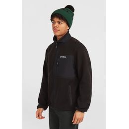 O`Neill Fleecepullover O'NEILL "O'NEILL MUST-HAVE HIGH PILE FZ FLEECE", Herren, Gr. XL, schwarz out, Obermaterial: 100% Polyester, Sweatshirts Fleecepullover