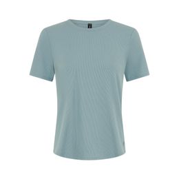 Funktionsshirt Skechers "GOWALK LUXE RIB TEE", Damen, Gr. L (42/44), desert gr&uuml;n, Obermaterial: 90% Polyester, 10% Elasthan, Shirts Funktionsshirt