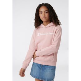 Kapuzensweatshirt Champion "ICONS CONTRAST Terry Hoodie", Jungen, Gr. L (152/158), slp, Obermaterial: 54% Baumwolle, 46% Polyester, Sweatshirts, f&uuml;r Kinder, sportlicher Stil, aus Baumwolle und Polyester