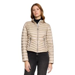 Steppjacke Gil Bret, Damen, Gr. 38, smoky taupe, Steppware, Obermaterial: 100% Polyamid, unifarben, regular fit normal, Jacken Steppjacke, mit Stehkragen