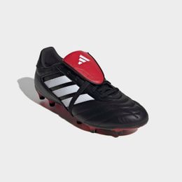 Fu&szlig;ballschuh adidas Performance "COPA GLORO 2 FG", Herren, Gr. 40, bunt (core schwarz, ftwr wei&szlig;, better scarlet), Leder, Synthetik, Schuhe Fu&szlig;ballschuh, Au&szlig;ensohle f&uuml;r Rasen und feste B&ouml;den
