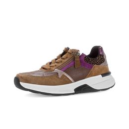 Sneaker Gabor "Sneaker low", Herren, Gr. 38,5, multicolour, Schuhe Sneaker