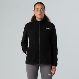 Fleecejacke The North Face "W GLACIER FLEECE JACKET", Damen, Gr. XS, tnf schwarz, Obermaterial: 100% Polyester, normal, Jacken Fleecejacke, f&uuml;r Erwachsene, feuchtigkeitsabweisendes Material, sportlicher Stil