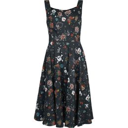 Rock Rebel by EMP Free Spirit Kleid Mittellanges Kleid schwarz in M Q226-000598