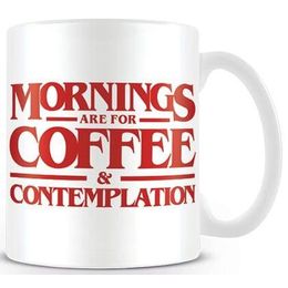 Stranger Things Coffee and Contemplation Tasse wei&szlig; MG25245