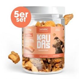 KAUDAS LachsPur Natursnack 5x110 g