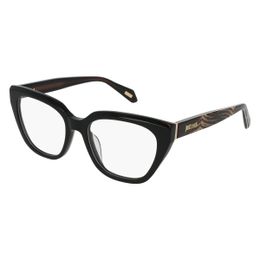 Roberto Cavalli Just Cavalli VJC183V Brille Damen | Fassung: Vollrand, Butterfly, Schwarz Gl&auml;nzend