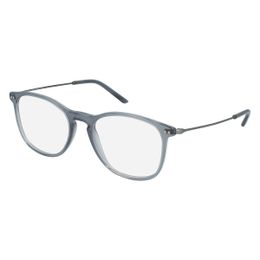 Giorgio Armani AR7160 Brille Herren | Fassung: Vollrand, Panto, Blau Grau