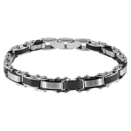 Adelia&acute;s Gliederarmband ADELIA&acute;S "Herren Armband &ndash; Gliederarmband aus Edelstahl 21 cm", silber, Armb&auml;nder, Herren, 21cm, Edelstahl, Gliederarmband, Perfekt als Geschenk zum einen besonderen Tag