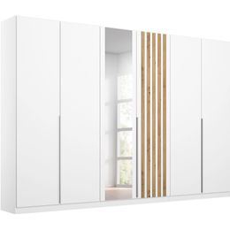 Rauch "Kleiderschrank Schrank Garderobe Breiten 181/226/271 cm LAMELLA" 3 verschiedene Ausstattungen BASIC/CLASSIC/PREMIUM (inkl. SOFT-CLOSE), elegante Lamellen-Auflage in 3D Akustikpaneel Optik MADE IN GERMANY
