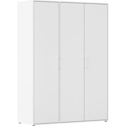 Kleiderschrank Rauch "VOYAGER Otto&acute;s Choice Garderobe W&auml;scheschrank TOPSELLER Schlafzimmer", alpinwei&szlig;, griffe wei&szlig;, B:140cm H:194cm T:53cm, Holzwerkstoff, Schr&auml;nke, Kleiderschrank, mit 2 modernen Griffvarianten, viel Stauraum MADE IN GERMANY