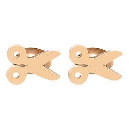 Adelia&acute;s ADELIA ́S Damen Paar Ohrh&auml;nger "Unisex Ohrringe &ndash; Ohrstecker aus Edelstahl"gold, Edelstahl, Ohrringe, Ideal zum Verschenken &ndash; schlicht und stilvoll