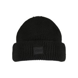Urban Classics Damen Beanie "Urban Classics Unisex Knitted Wool Beanie"schwarz, Wolle, M&uuml;tzen