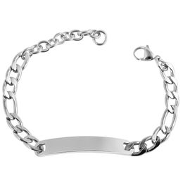 Adelia&acute;s ADELIA ́S Damen Armband "Unisex Armband &ndash; Panzerarmband aus Edelstahl 16 cm", 16cm, Edelstahlsilber, Edelstahl, Armb&auml;nder, Perfekt als Geschenk f&uuml;r