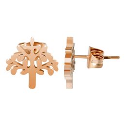 Adelia&acute;s ADELIA ́S Damen Paar Ohrh&auml;nger "Damen Ohrringe &ndash; Ohrstecker aus Edelstahl"gold, Edelstahl, Ohrringe, Ideal als Geschenk zum einen besonderen Tag