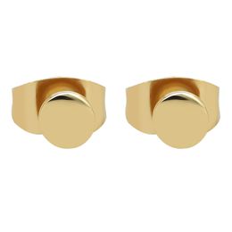 Adelia&acute;s ADELIA ́S Damen Paar Ohrh&auml;nger "Unisex Ohrringe &ndash; Ohrstecker aus Edelstahl"gold, Edelstahl, Ohrringe, Perfekt zum Verschenken an besondere Menschen