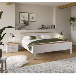 Schlafzimmer-Set Home Affairesibiu l&auml;rche nachbildung, artisan eiche nachbildung, Schlafzimmerm&ouml;bel-Sets, "COSENZA, TOPSELLER, 3-teilig., best. aus: