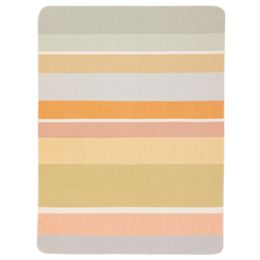 Wohndecke Biederlack "Wohndecke Stripe Oasis", multicolor, B:150cm L:200cm, Baumwolle, Wohndecken, Wohndecke, Sommerdecke aus reiner Baumwolle
