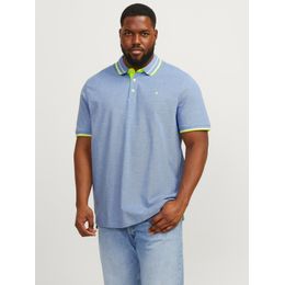 Jack & Jones PlusSize Jack & Jones PlusSize "JJEPAULOS POLO SS NOOS PLS" Baumwolle, regular fit