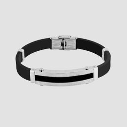 Adelia&acute;s ADELIA ́S Damen Armband "Damen Armband aus Edelstahl 21 cm", 21cm, Edelstahlschwarz, Edelstahl, Armb&auml;nder, Ideal als Geschenk f&uuml;r besondere Anl&auml;sse