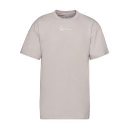 T-Shirt Karl Kani "Karl Kani Unisex", Damen, Gr. M, light grau, 100% Baumwolle, relaxed fit, Rundhals, Shirts T-Shirt