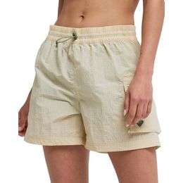 Shorts Roxy "Boundless Spirit 2", Damen, Gr. XL, pebble, Obermaterial: 60% recyceltem Nylon, 31% Nylon, 9% Microfaser;, Hosen Shorts