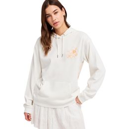 Roxy Damen Hoodie "Surf Stoked Terry Vint"coconut milk, Gr. S, Obermaterial: 60% Walkfrottier, 40% Microfaser;, Sweatshirts