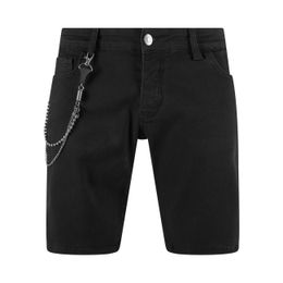 2Y STUDIOS Herren Shorts "2Y Studios Herren 2Y Jeans Shorts"schwarz, Gr. 32, unifarben, 97% Baumwolle, 3% Elasthan, Hosen