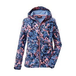 Killtec Kinder Softshelljacke "KOS 154 GRLS SFTSHLL JCKT"navy, Gr. 152, Oberseite: 100% Polyester;R&uuml;ckseite: 100% Polyester;Futter: 100% Polyester,