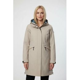 3-in-1-Funktionsjacke Killtec "KOW 22 WMN JCKT", Damen, Gr. 46, hell taupe, Obermaterial: 100% Polyester. Futter: 100% Polyester. Wattierung: 100% Polyester, Jacken, Winterjacke Damen