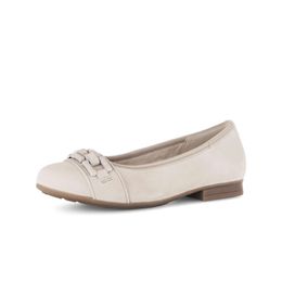 Gabor Damen Ballerina "Eleganter Ballerina", Gr. 37beige, Schuhe