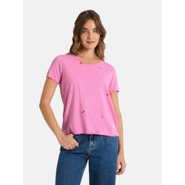 LIEBLINGSST&Uuml;CK LIEBLINGSST&Uuml;CK Damen T-Shirt "CiliaL"330, pearl, Gr. XS, 100% Baumwolle, Shirts, aus 100% Baumwolle