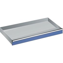 LISTA Schublade, f&uuml;r Schrank-BxT 1431 x 725 mm, Traglast 75 kg, Fronth&ouml;he 100 mm, enzianblau