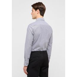 Eterna Herren Langarmhemd "SLIM FIT"anthrazit, Gr. 41, Twill, 100% Baumwolle, Hemden, NON IRON (b&uuml;gelfrei)