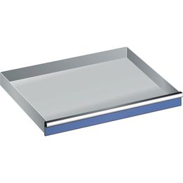 LISTA Schublade, f&uuml;r Schrank-BxT 1023 x 725 mm, Traglast 200 kg, Fronth&ouml;he 75 mm, enzianblau
